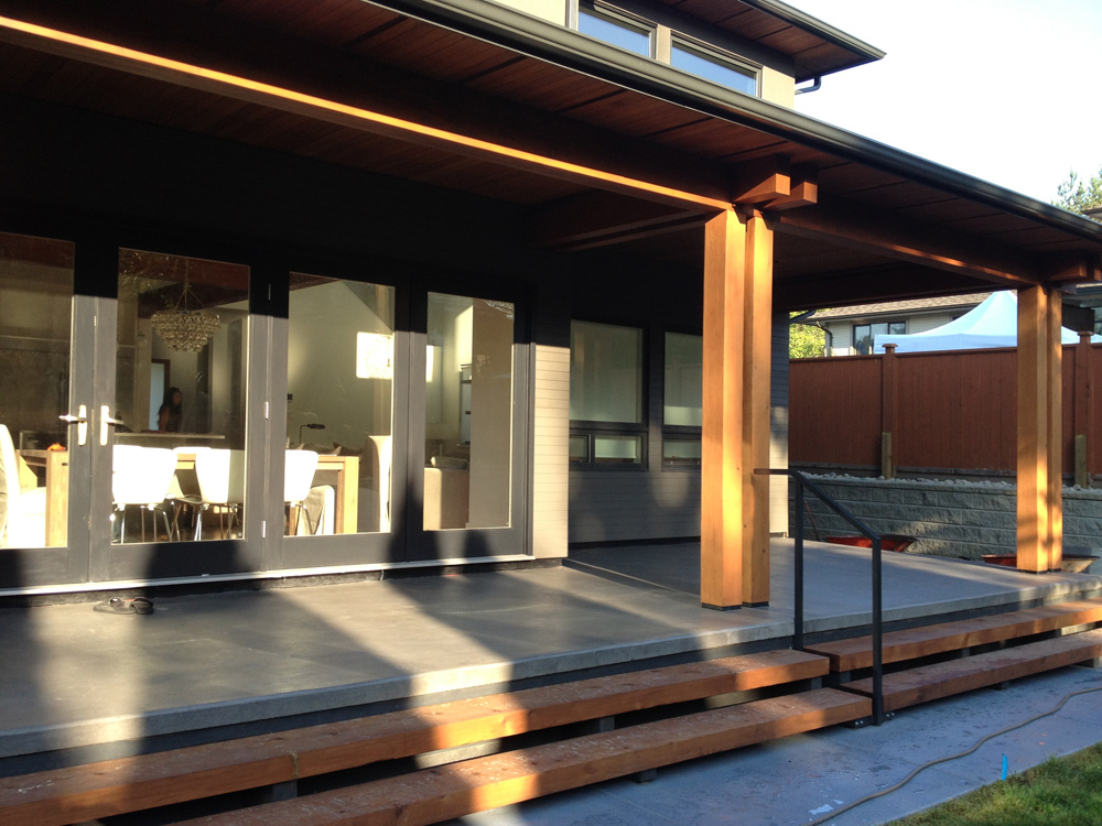 Burnaby Custom Timber Frame Project is Complete! - Tamlin International ...