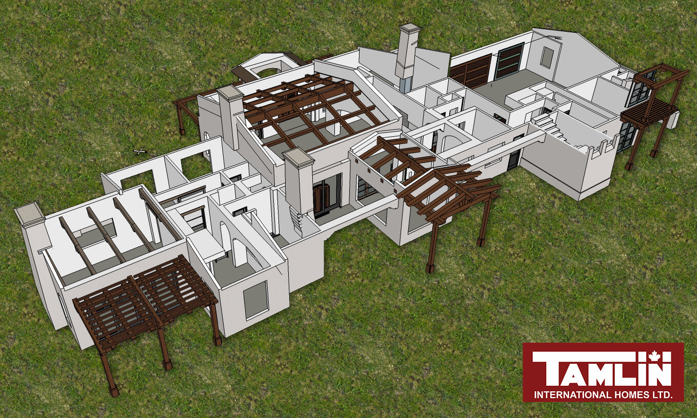 California Custom Timber Frame - California, USA - Tamlin International ...